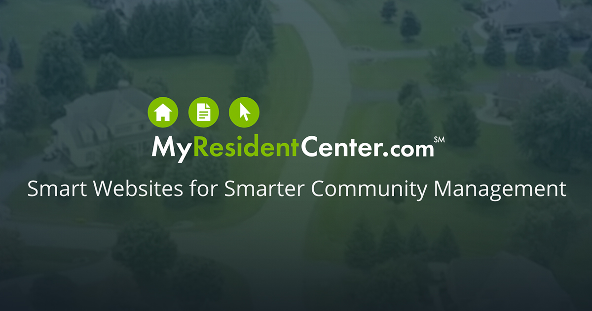MyResidentCenter - Smart Websites for Smarter Community Management
